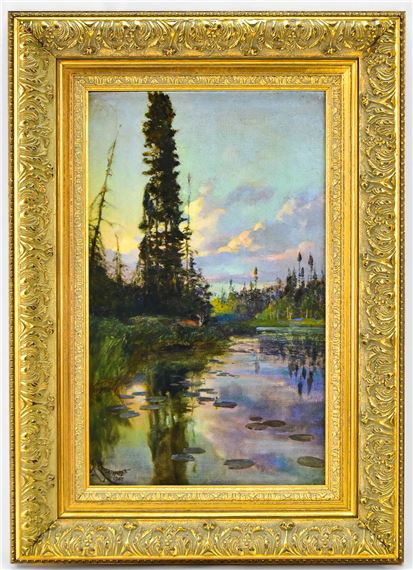 Joseph John Englehart | SIERRA STREAM AT SUNSET | MutualArt