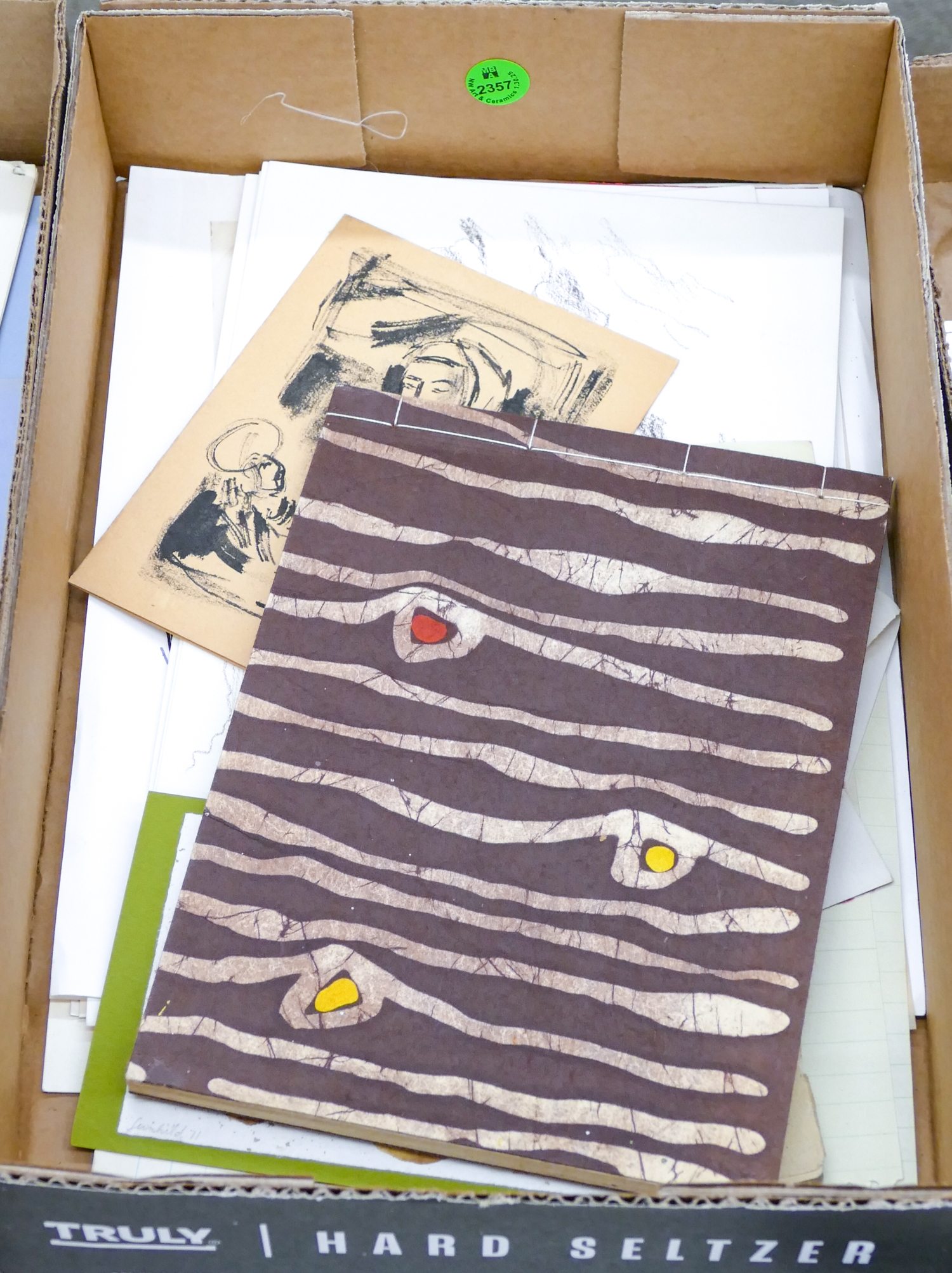 Neil Meitzler | Box Neil Meitzler Early Drawings & Sketchbook | MutualArt