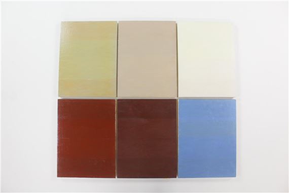 Clark Murray | Lot of 6 Clark Murray Monochromatic Paintings (1998 ...