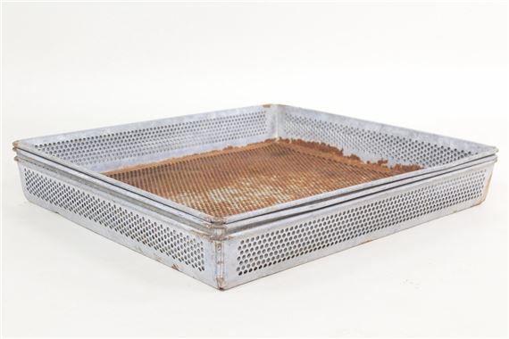 Three | Lot of 3 Metal Perforated Trays | MutualArt