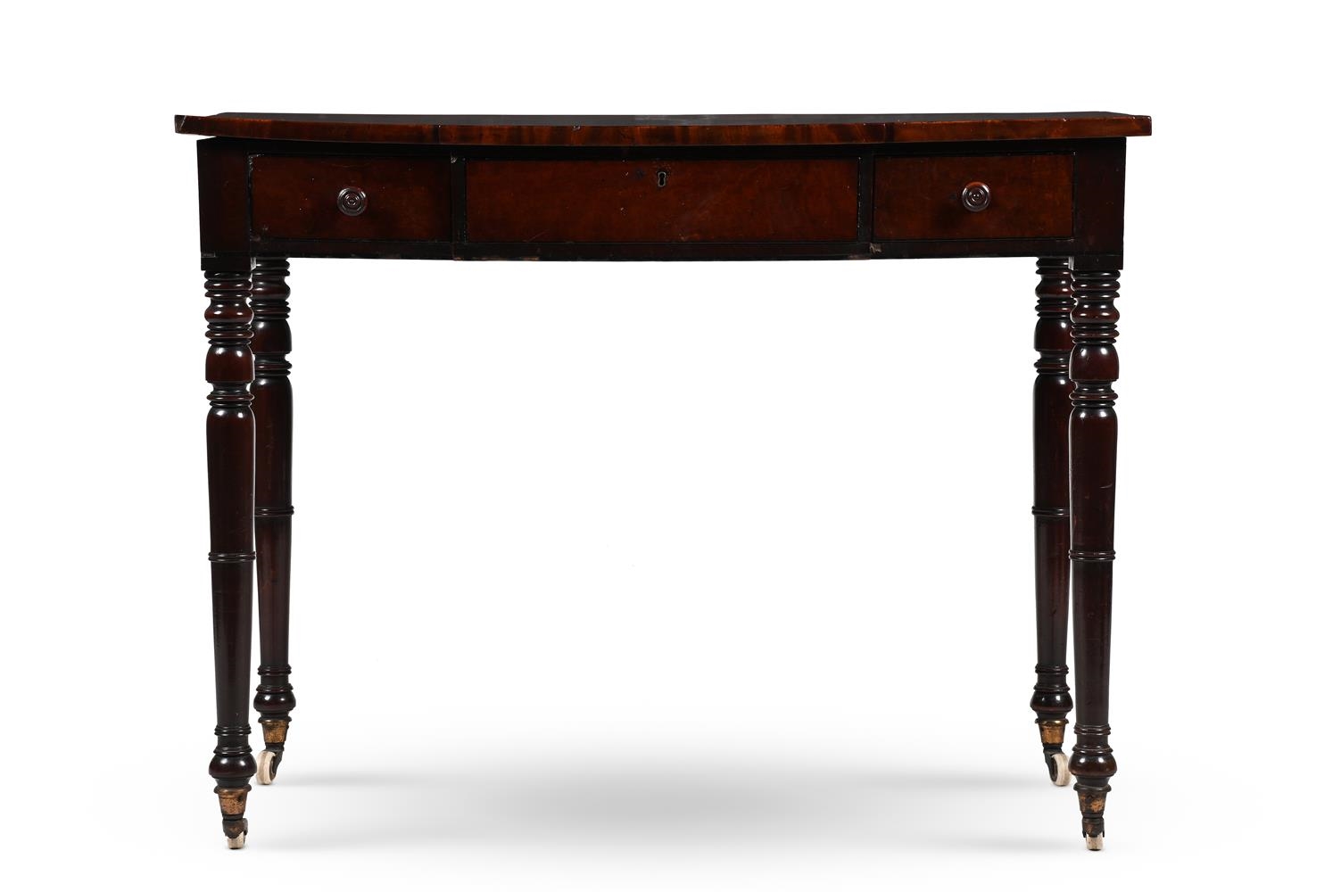 Above | A REGENCY MAHOGANY BREAKFRONT SIDE TABLE, CIRCA 1820 (Circa ...