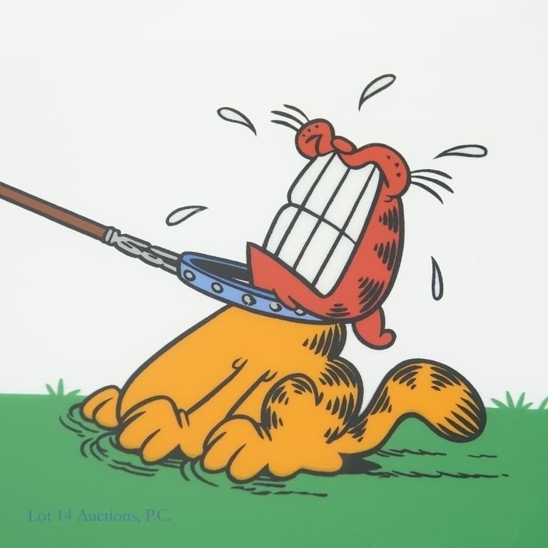 Jim Davis | Garfield Limited Edition Cartoon Sericels (2 | MutualArt