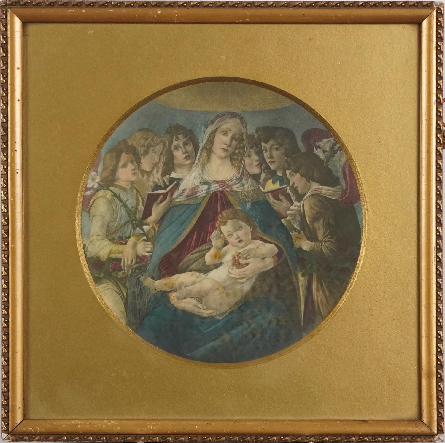 Sandro Botticelli | Madonna of the Pomegranate | MutualArt