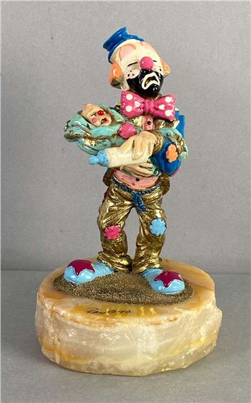 Ron Lee | Limited Edition Ron Lee World of Clowns Crying Clown and Baby ...
