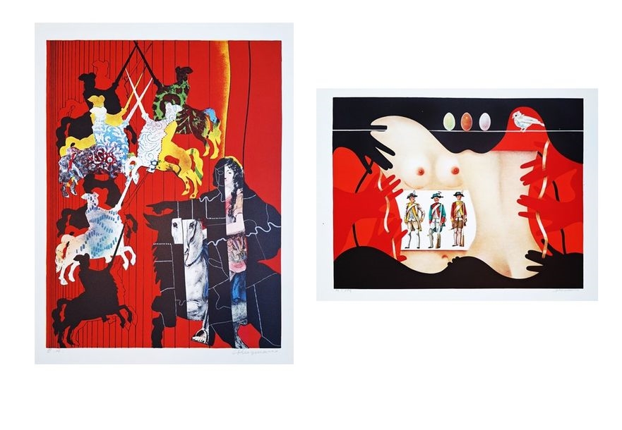 Jose Puig Marti | Nude with soldier Duel and king | MutualArt