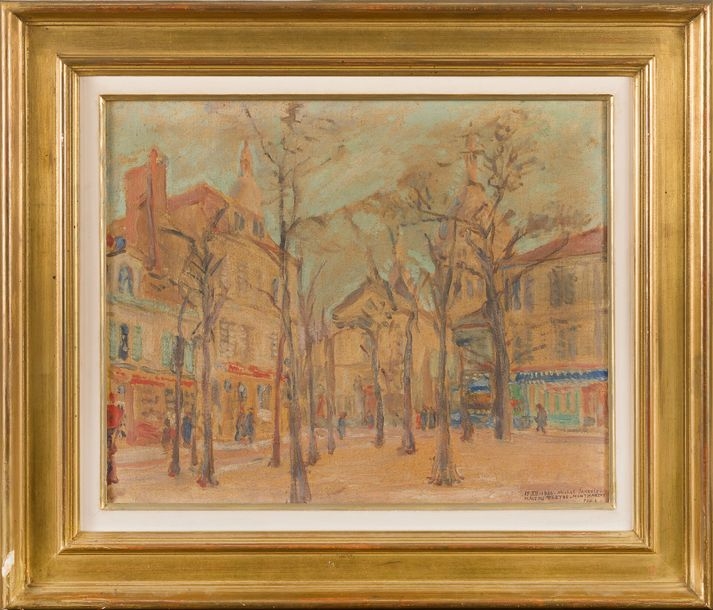 Mikhail Yakovlev | Place du Tertre in Montmartre (19) | MutualArt