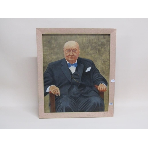 Douglas Raffel | DOUGLAS RAFFEL - SIR WINSTON CHURCHILL | MutualArt