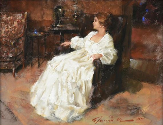 Ramon Kelley | Nora in Antique White, (20th Century) | MutualArt