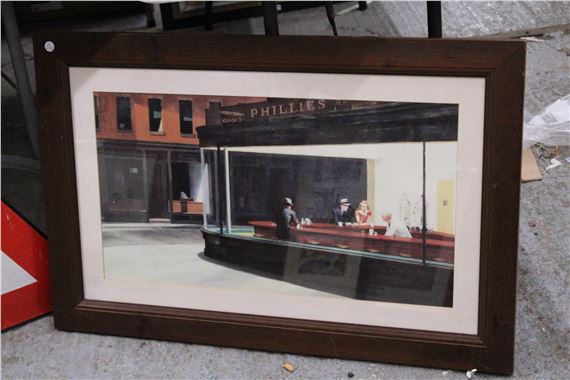 Edward Hopper | TWO COMEDIANS (1966) | MutualArt