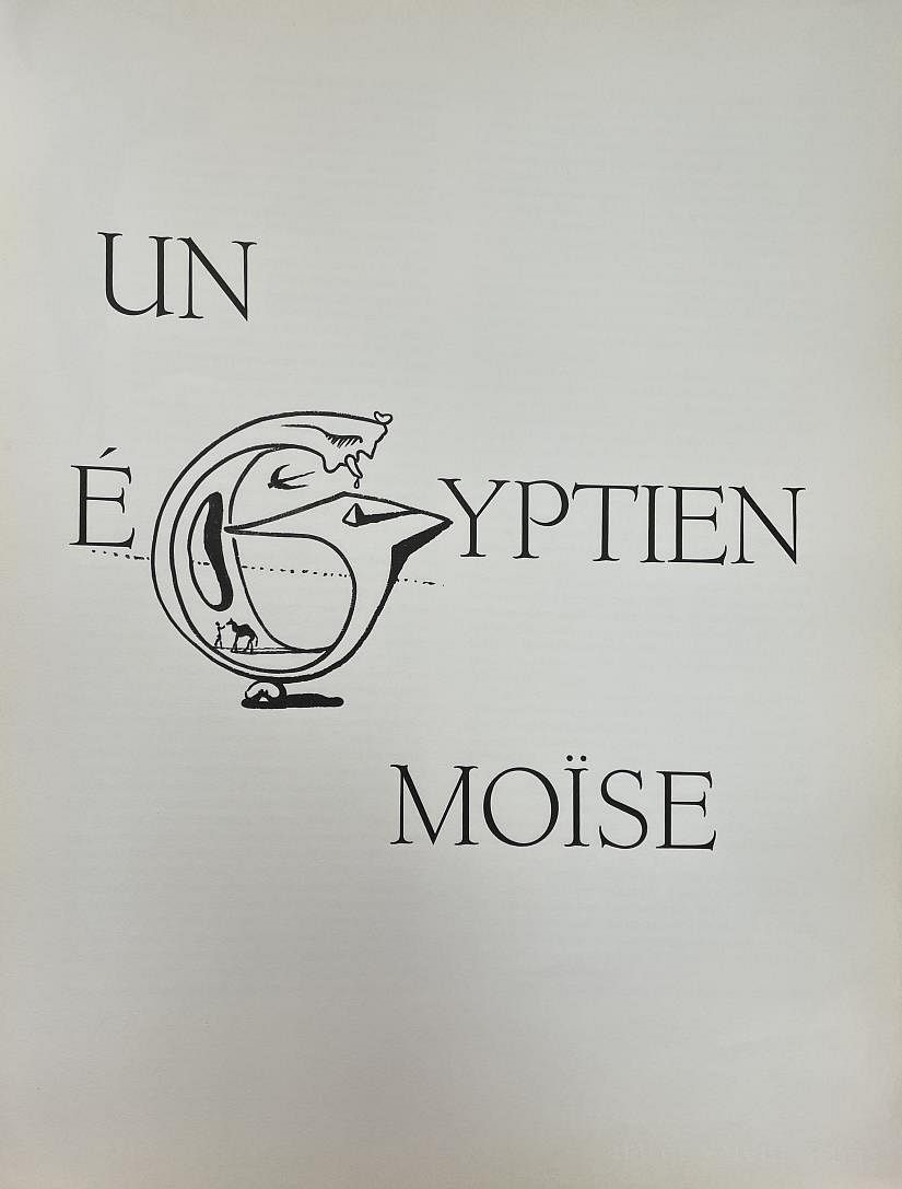 Salvador Dalí | Moses and Monotheism Text Pages and Vignette Images ...