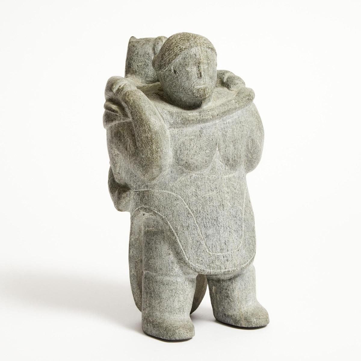 Maggie Ittuvik Tayarak | MOTHER AND CHILD (Circa 1960) | MutualArt