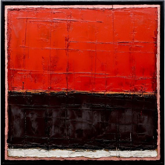 Dominik Sokolowski | UNTITLED (COMPOSITION - RED AND BLACK) (19 ...