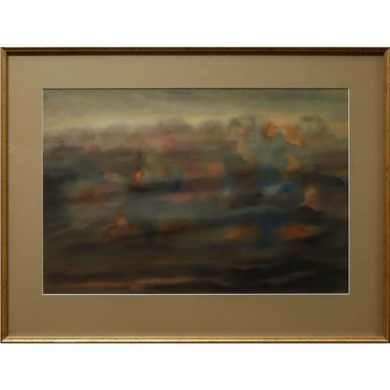 Gershon Iskowitz | ORIENTAL LANDSCAPE (1960) | MutualArt