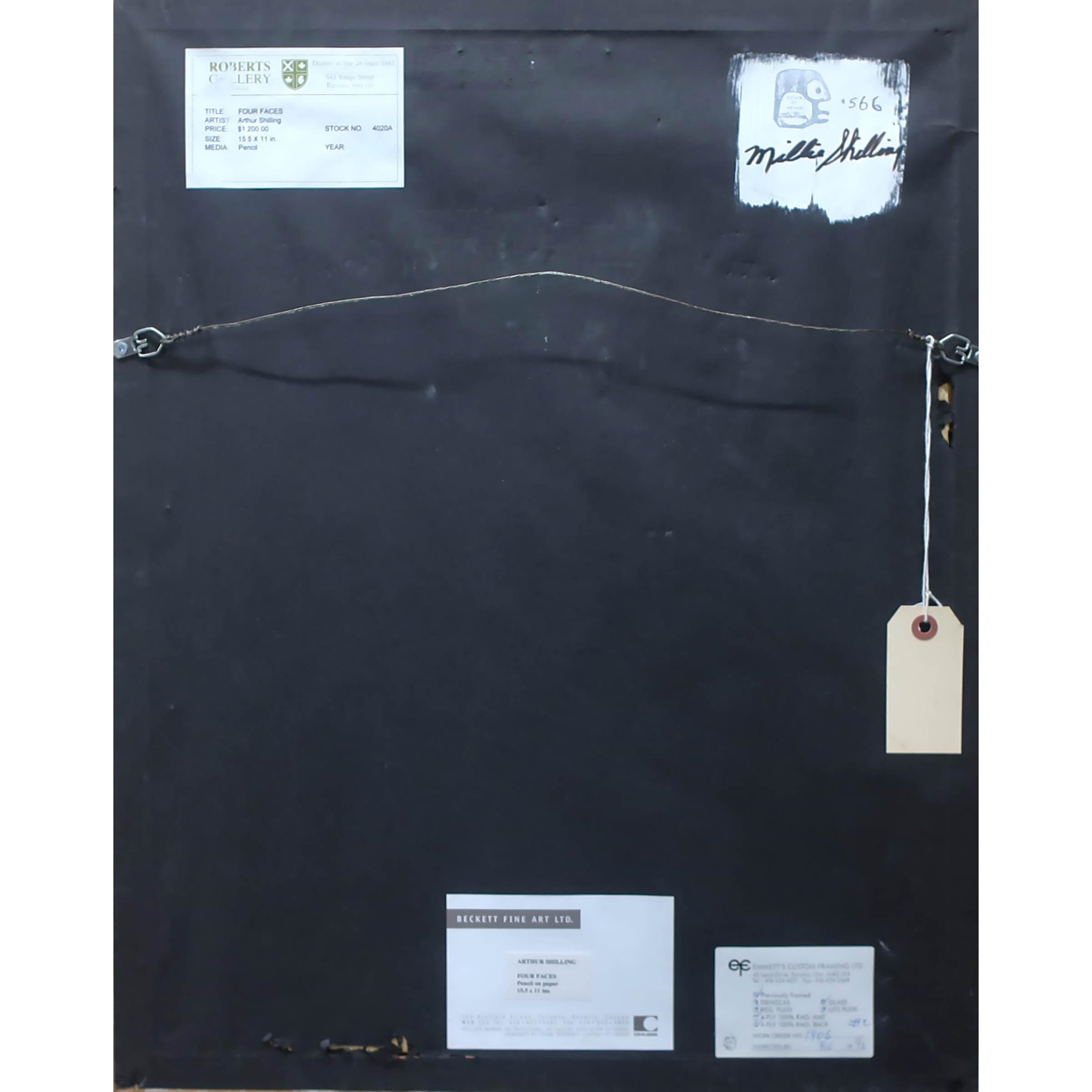 Arthur Shilling | FOUR FACES | MutualArt