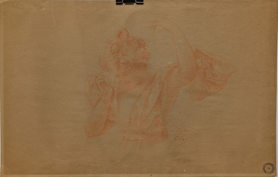 Gabriel-Joseph-Marie-Augustin Ferrier | YOUNG WOMAN IN ANTIQUE COSTUME ...