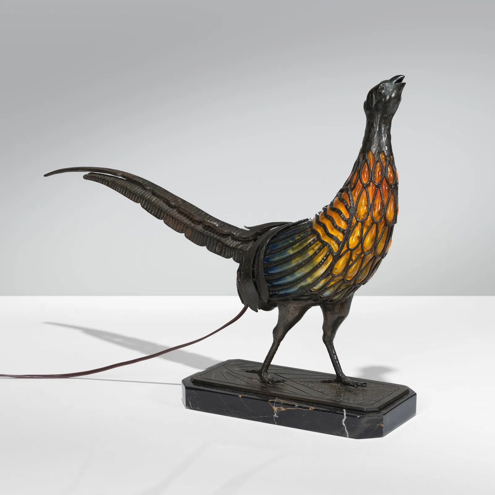 Chapelle Nancy | Pheasant Lamp | MutualArt