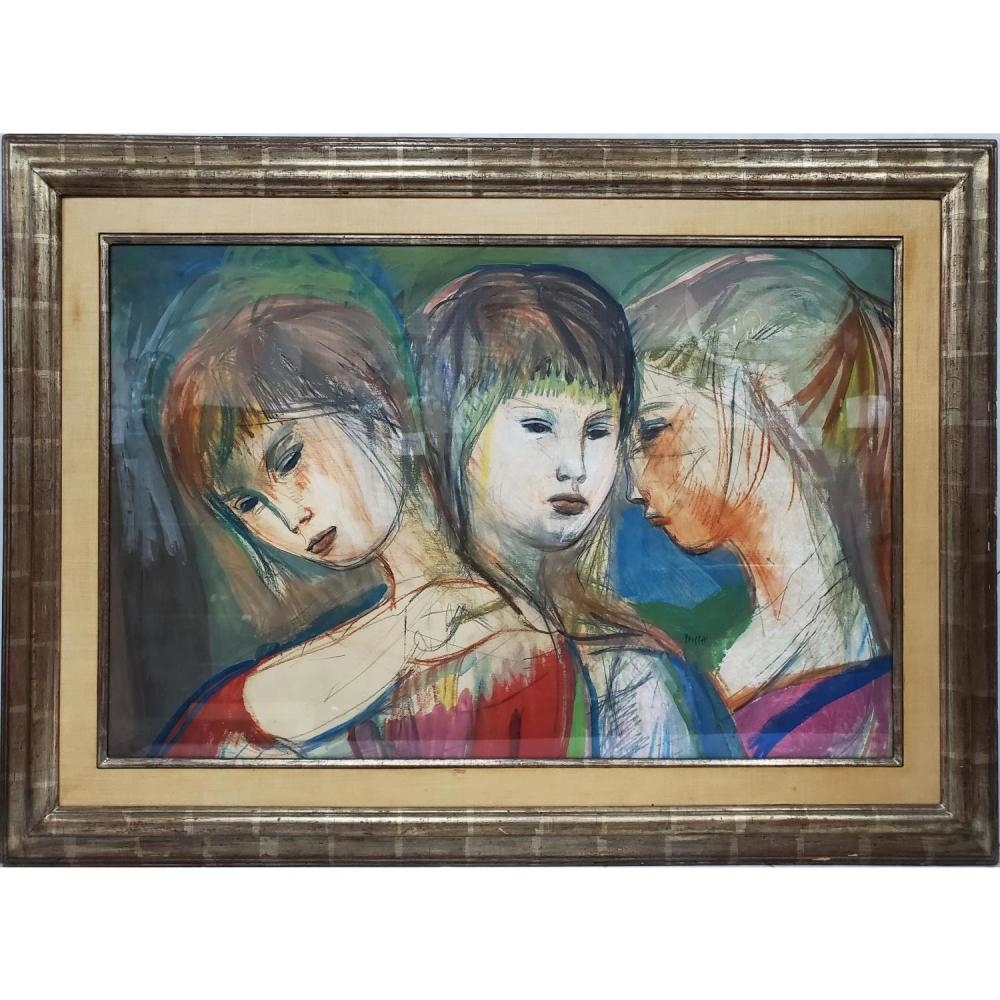 Josef Presser | 3 Girls | MutualArt