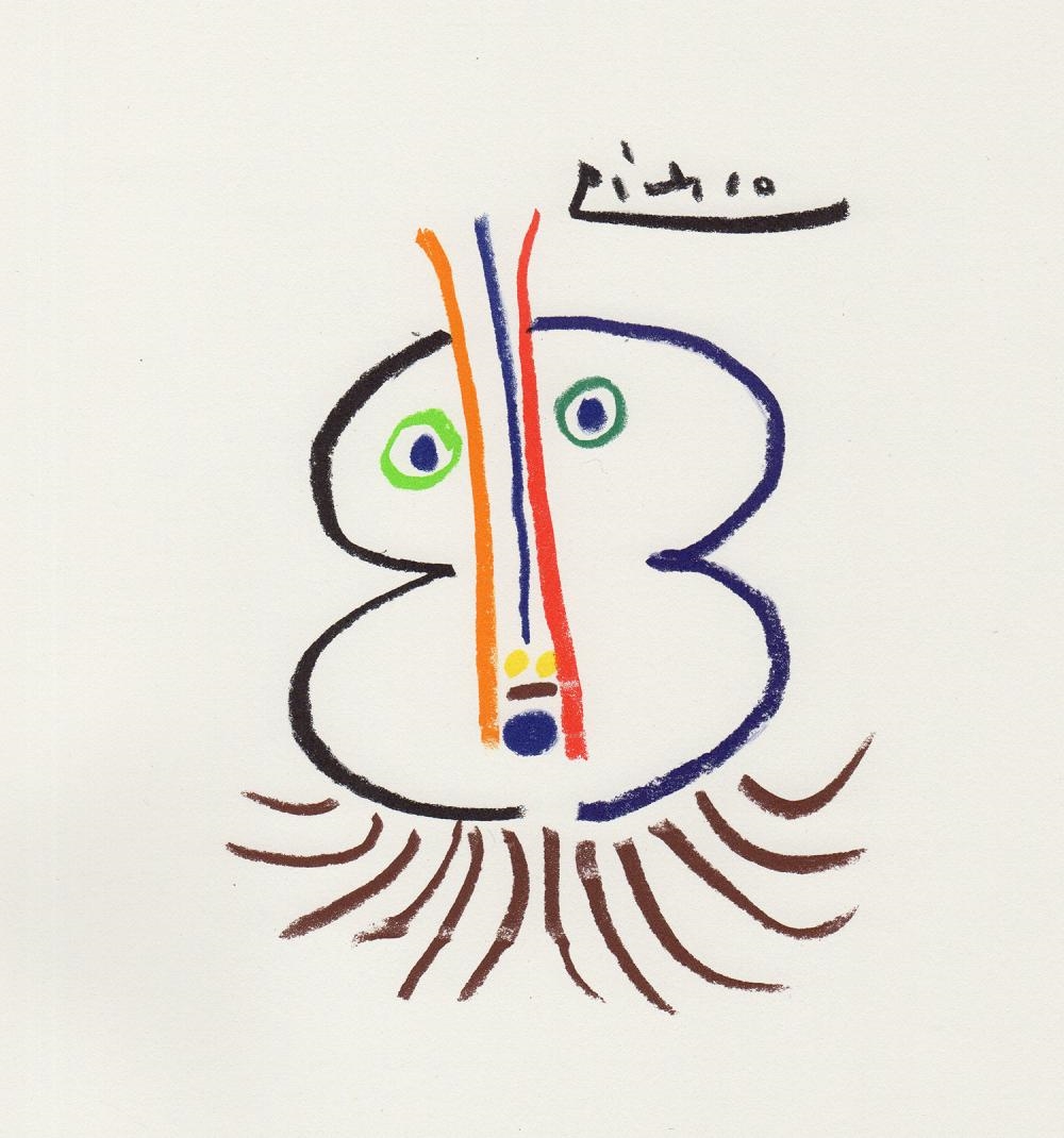 Pablo Picasso | 1968 Color lithograph after the pastel on Wove paper ...