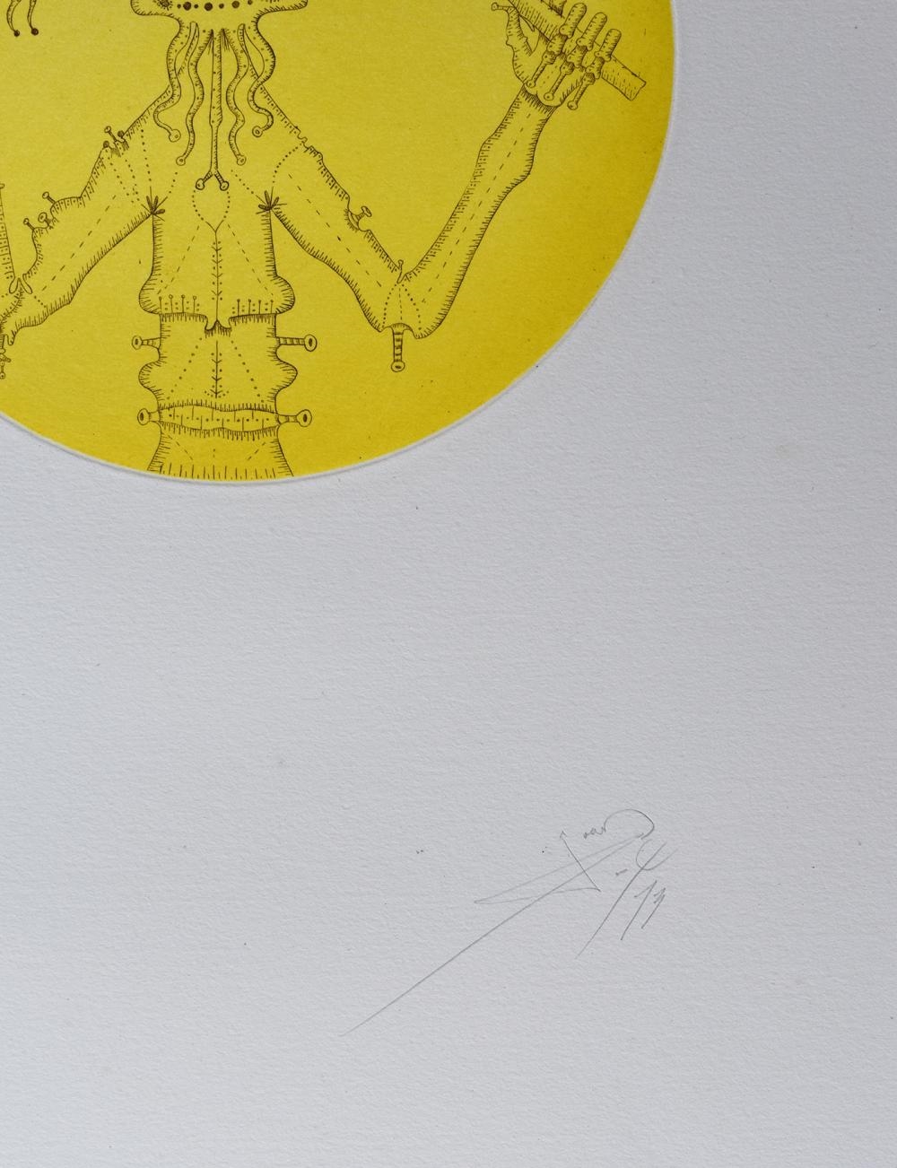 Joan Ponç i Bonet | Original Color Etching on Guarro Paper | MutualArt