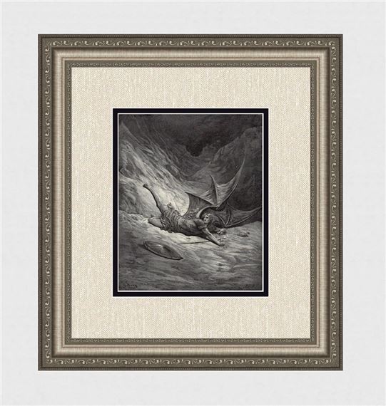 Gustave Doré | Antique Wood Engraving on wove paper executed by master ...