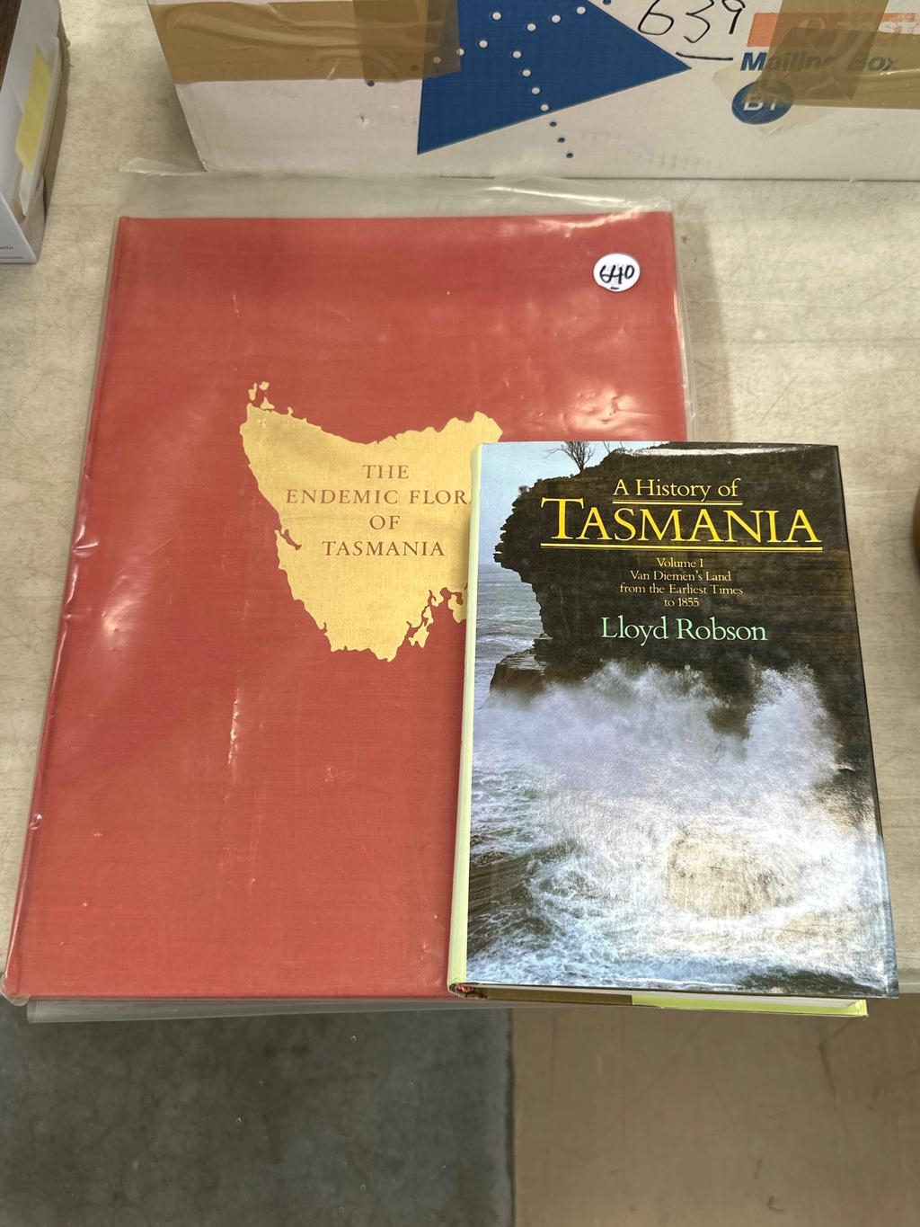 Flora | 2 BOOKS - ENDEMIC FLORA OF TASMANIA VOLUME 1 & HISTORY OF ...