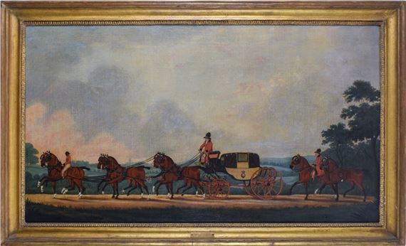 John Cordrey | A mail coach | MutualArt