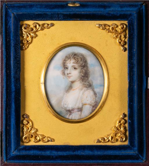 William Grimaldi | A portrait of a lady and an attributed portrait of a ...