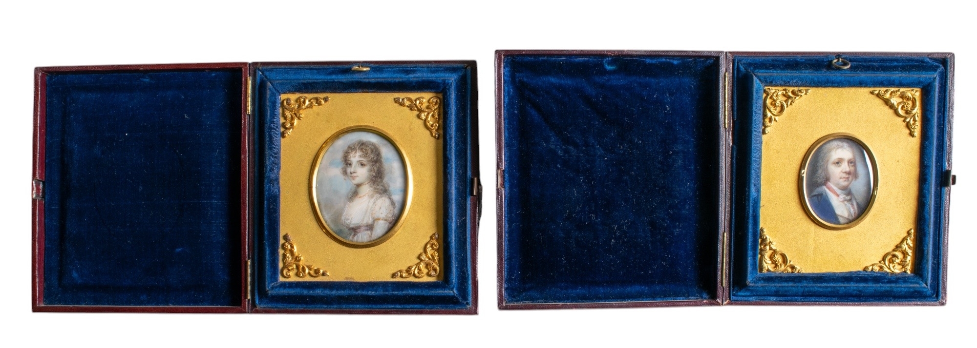 William Grimaldi | A portrait of a lady and an attributed portrait of a ...