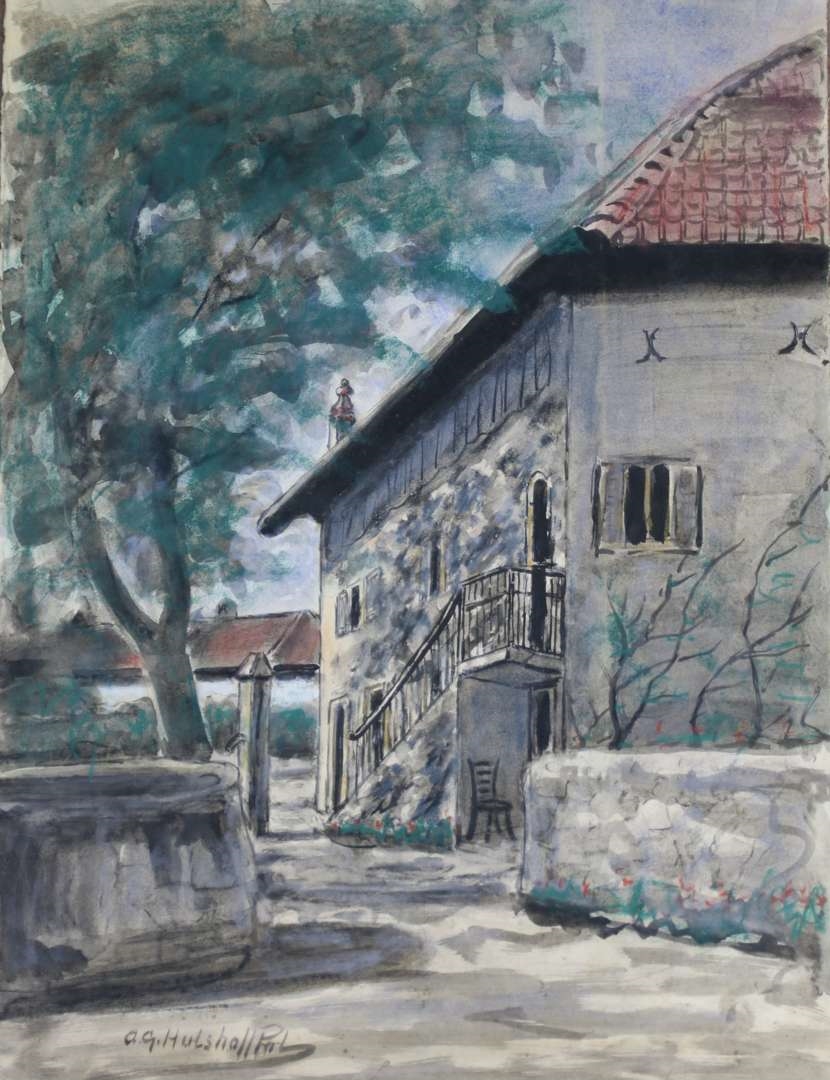 Albertus Gerhard Hulshoff Pol | Diverse landschappen en stadsgezichten ...