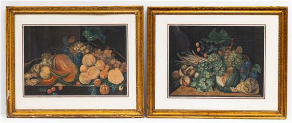 Dutch School, 19th Century | Stilleven met groenten en fruit | MutualArt