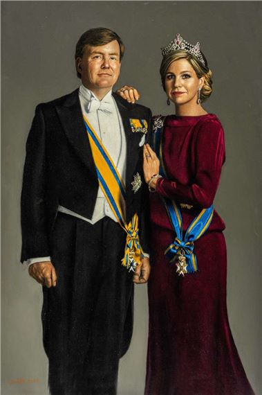 Erwin Olaf | Koninklijk paar Willem Alexander en Maxima (2014) | MutualArt