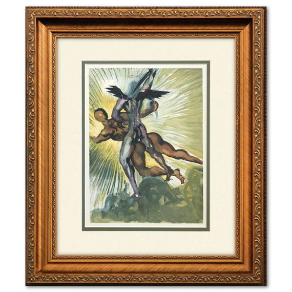 Salvador Dalí | Salvador Dali- Original Color Woodcut on B.F.K. Rives ...