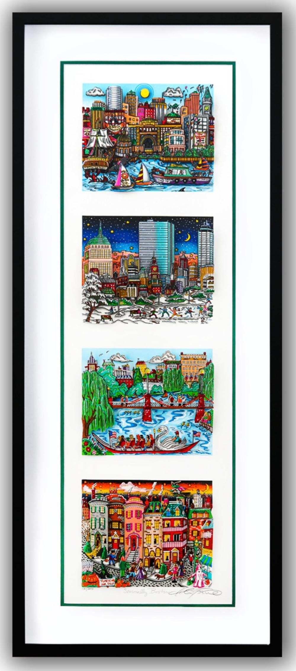 Charles Fazzino | Charles Fazzino- 3D Construction Silkscreen Serigraph ...