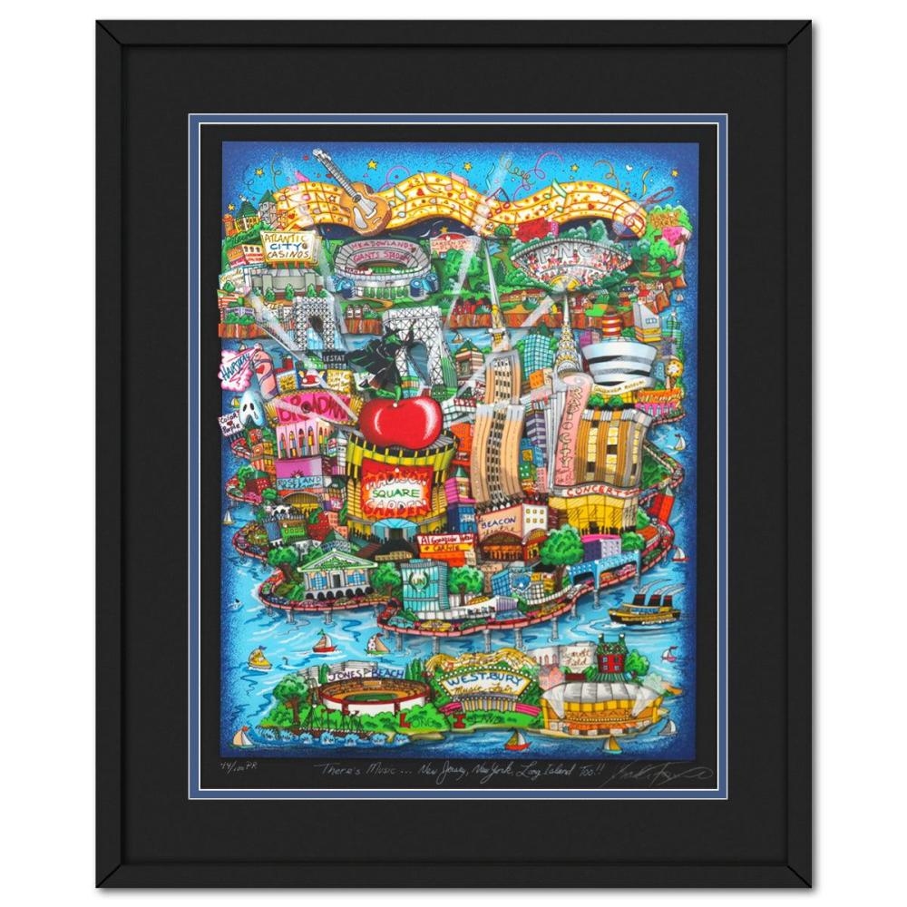 Charles Fazzino | Charles Fazzino- 3D Construction Silkscreen Serigraph ...
