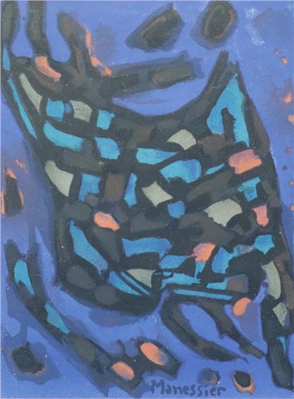 Alfred Manessier | ALFRED MANESSIER, 1964 COMPOSITION LITHOGRAPH, PUBLISHED BY FERNAND MOURLOT ...