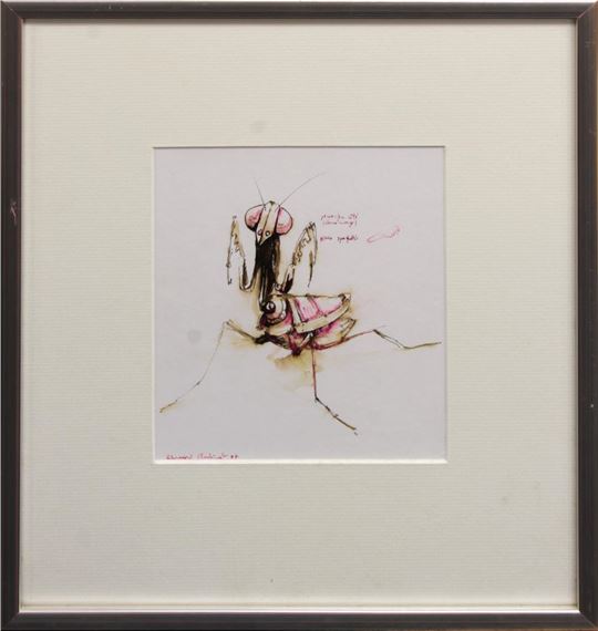 Edouard Martinet | Study of a Mantis | MutualArt