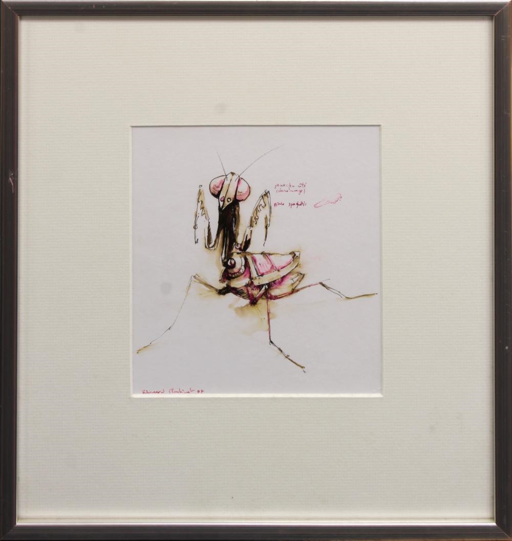 Edouard Martinet | Study of a Mantis | MutualArt