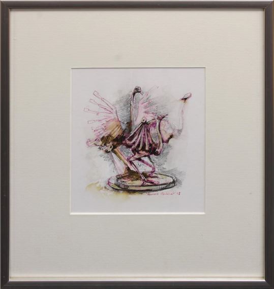 Edouard Martinet | Mechanical ostrich study | MutualArt