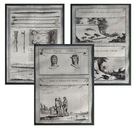 Jacques Nicolas Bellin | Set of 5 black and white engravings | MutualArt