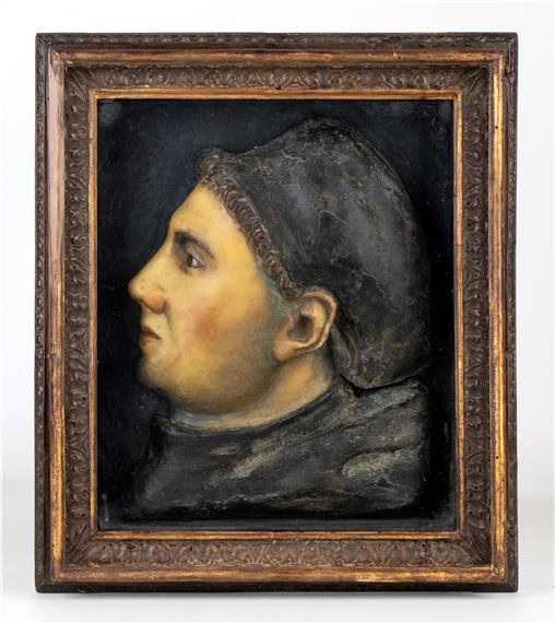 Neapolitan School, 17th Century | Ceroplastic depicting Martin Luther | MutualArt