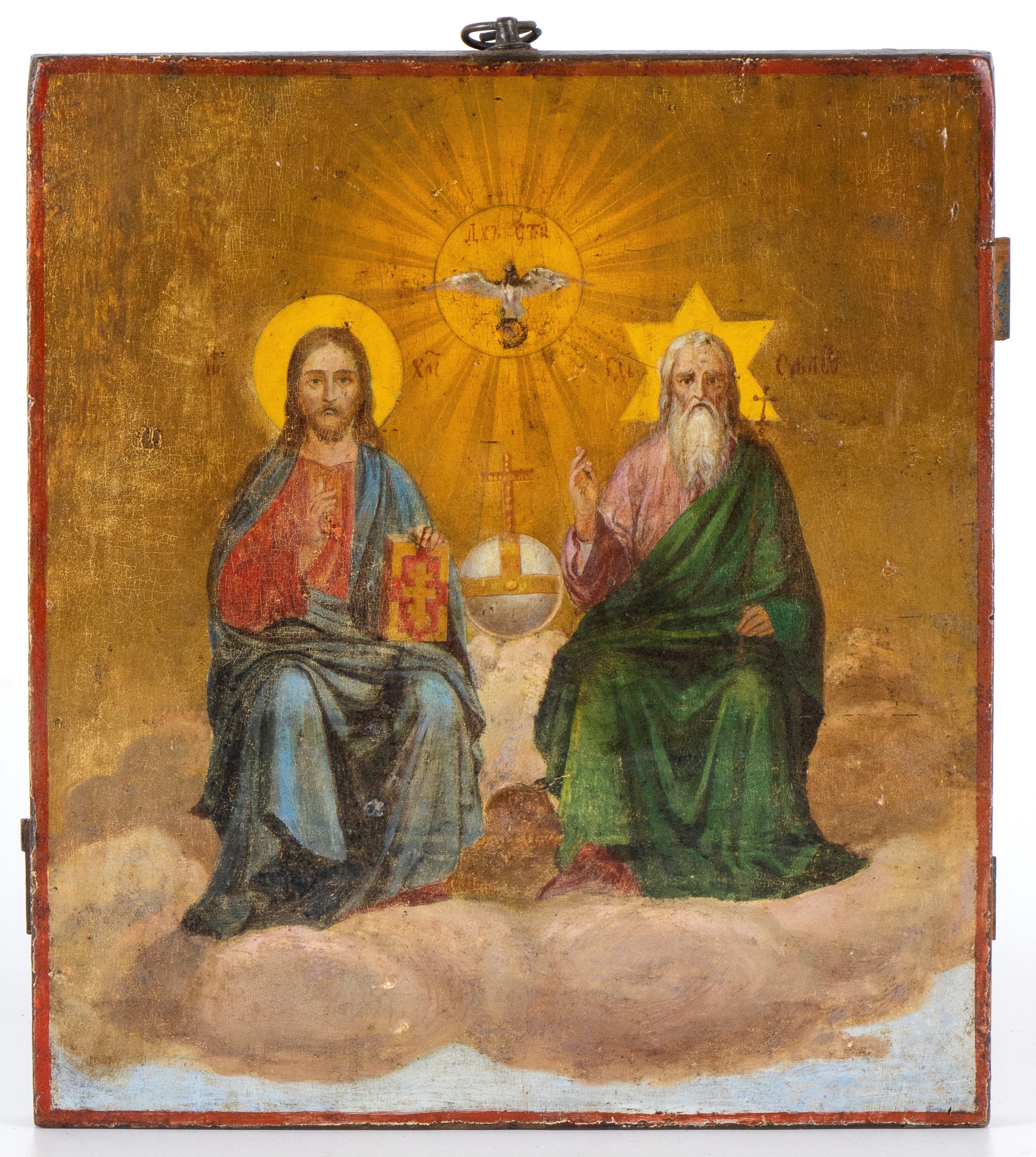 Russian School, 19th Century | A Russia icon depicting the Holy Trinity ...