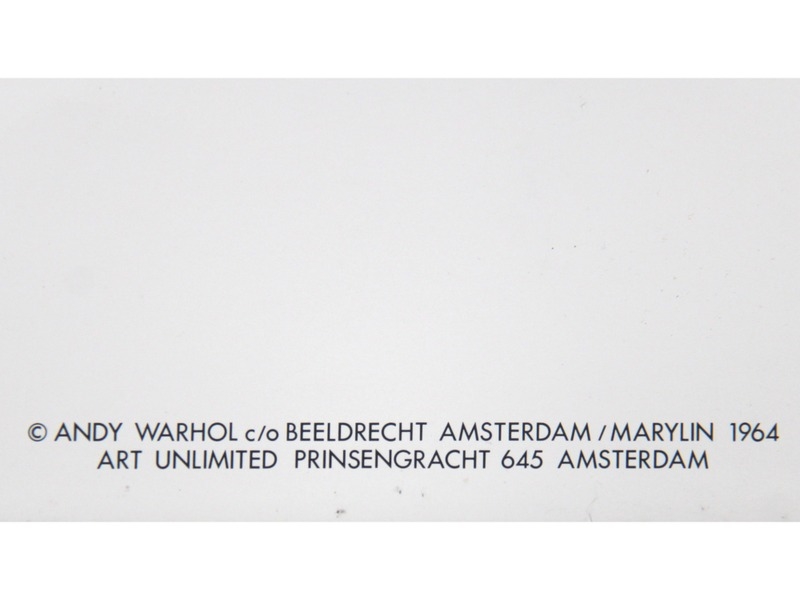 Andy Warhol | Andy Warhol Signed Museum Poster (1964) | MutualArt