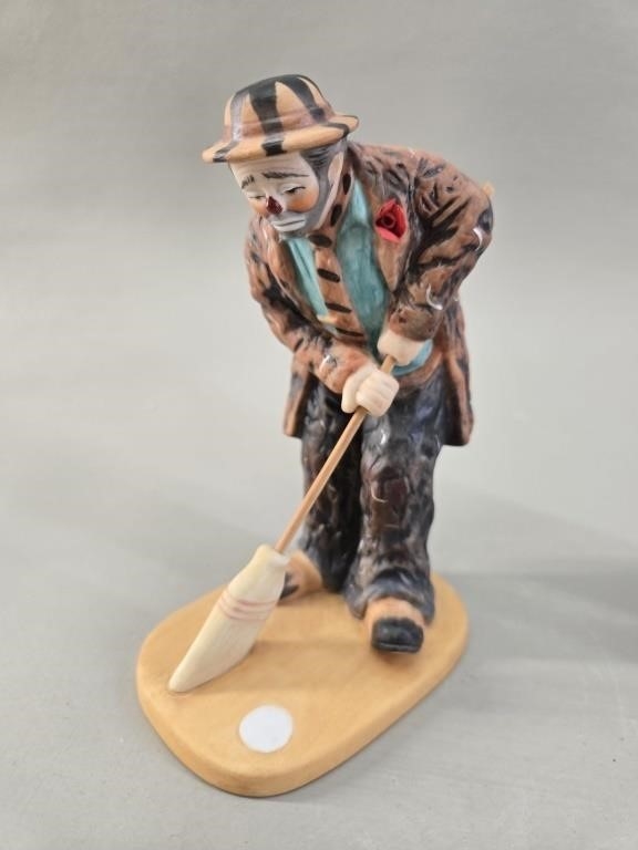 Emmett Kelly | Emmett Kelly Porcelain Clowns figurines | MutualArt