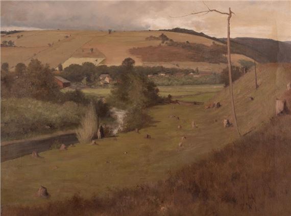 Hermann Hartwich | New England Landscape | MutualArt