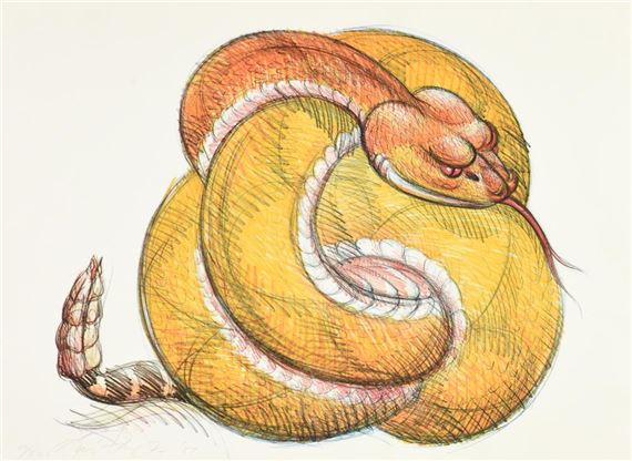 Luis Jiménez | Ball Rattlesnake, (1987) | MutualArt