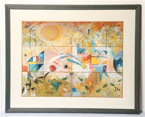 Clifton Pugh | A framed print after a collaborative work by John Howley ...