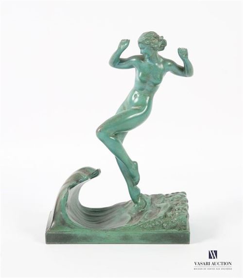 Raymonde Guerbe | The wave | MutualArt