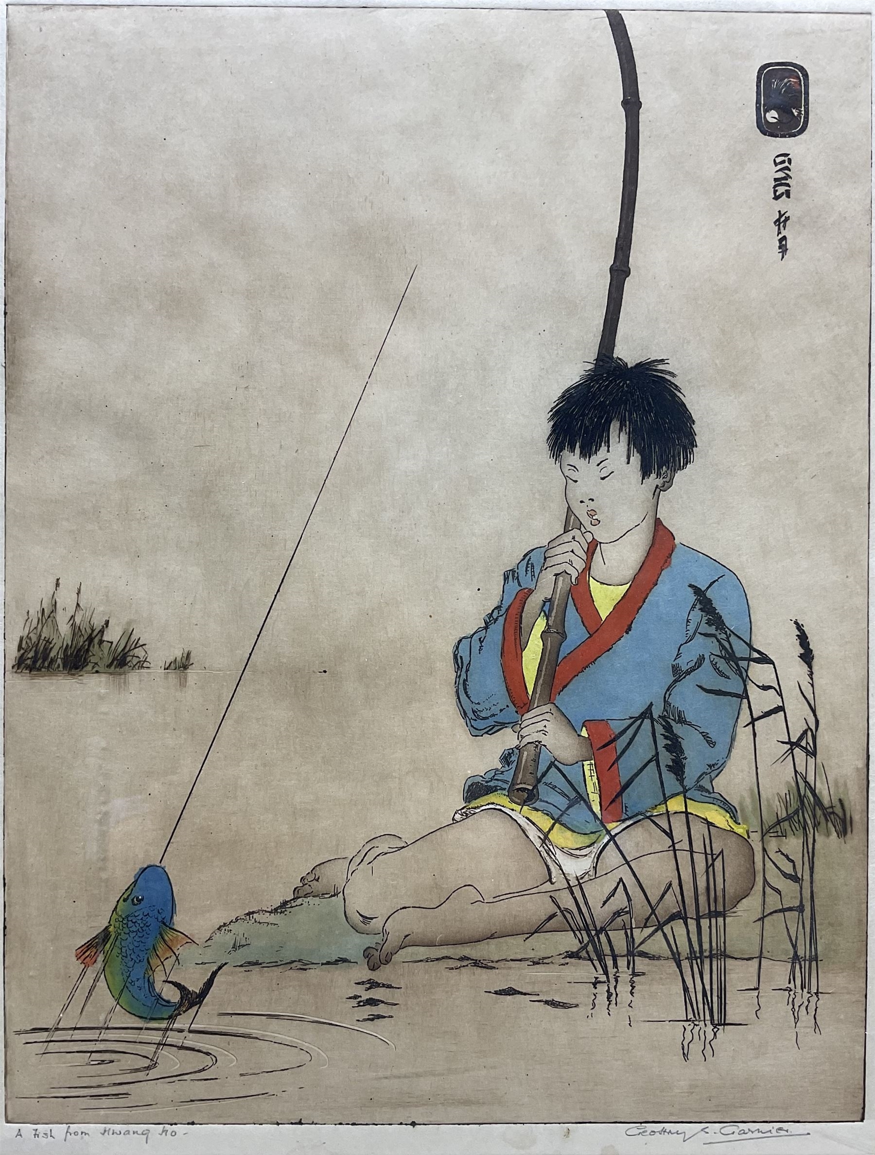 Geoffrey Sneyd Garnier | A Fish from Hwang Ho | MutualArt