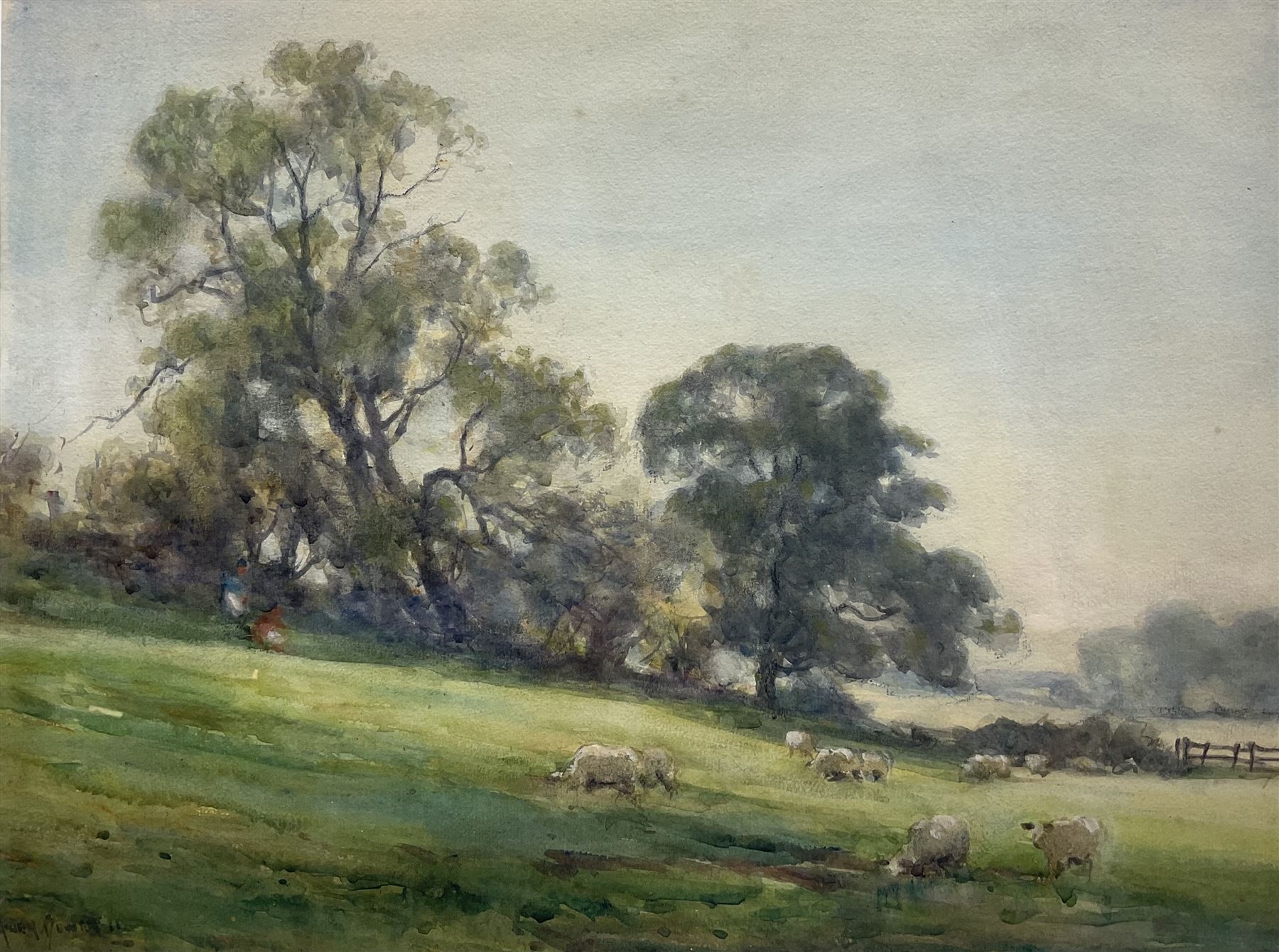 Owen Bowen | Sheep Grazing | MutualArt