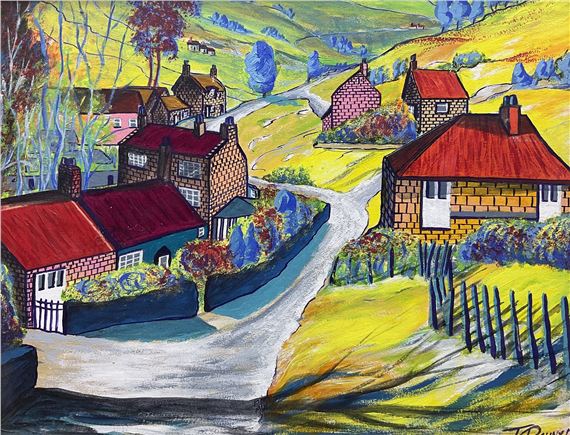 Tom Rayner | Moors Village | MutualArt
